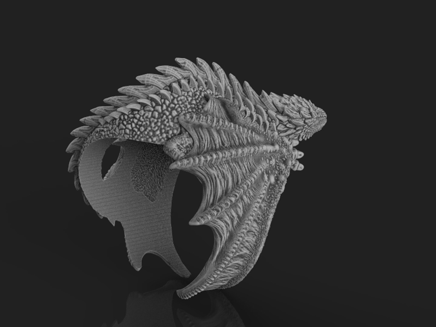 Dragon Ring 3D Model - TurboSquid 1981769