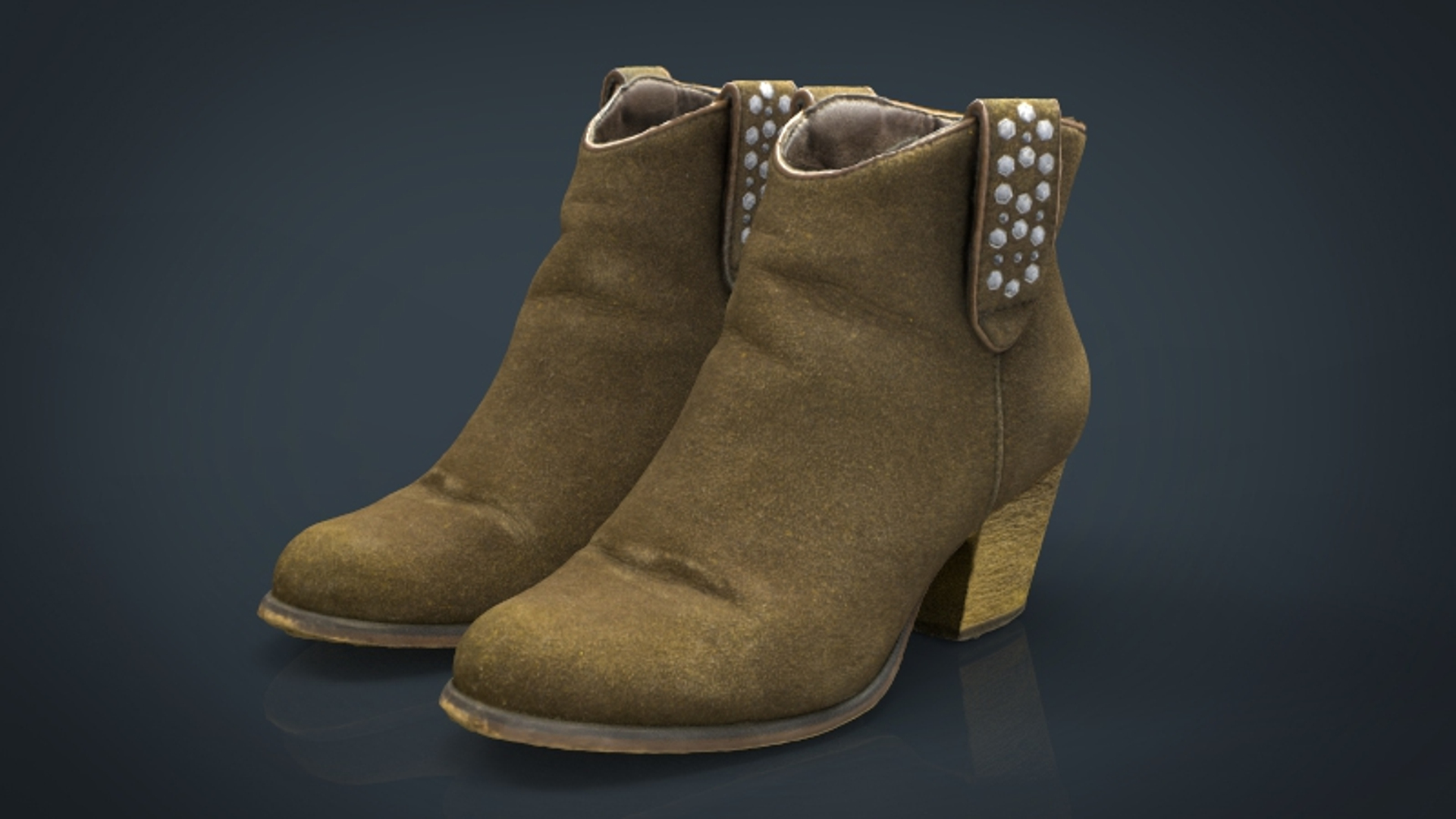 hd boots 3d model