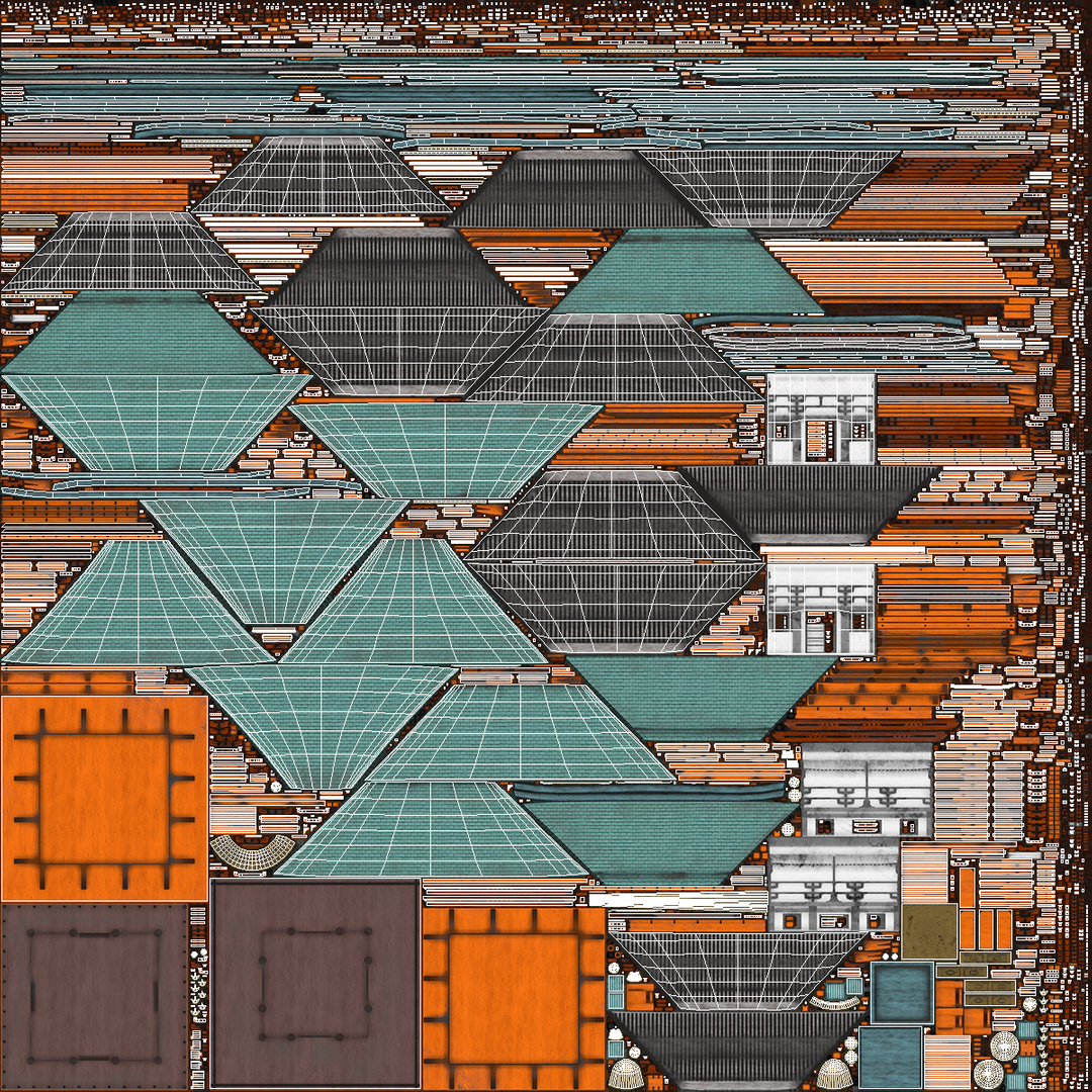 Traditional japanese temple japan 3D model - TurboSquid 1571988