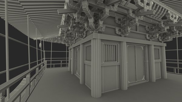 Traditional japanese temple japan 3D model - TurboSquid 1571988