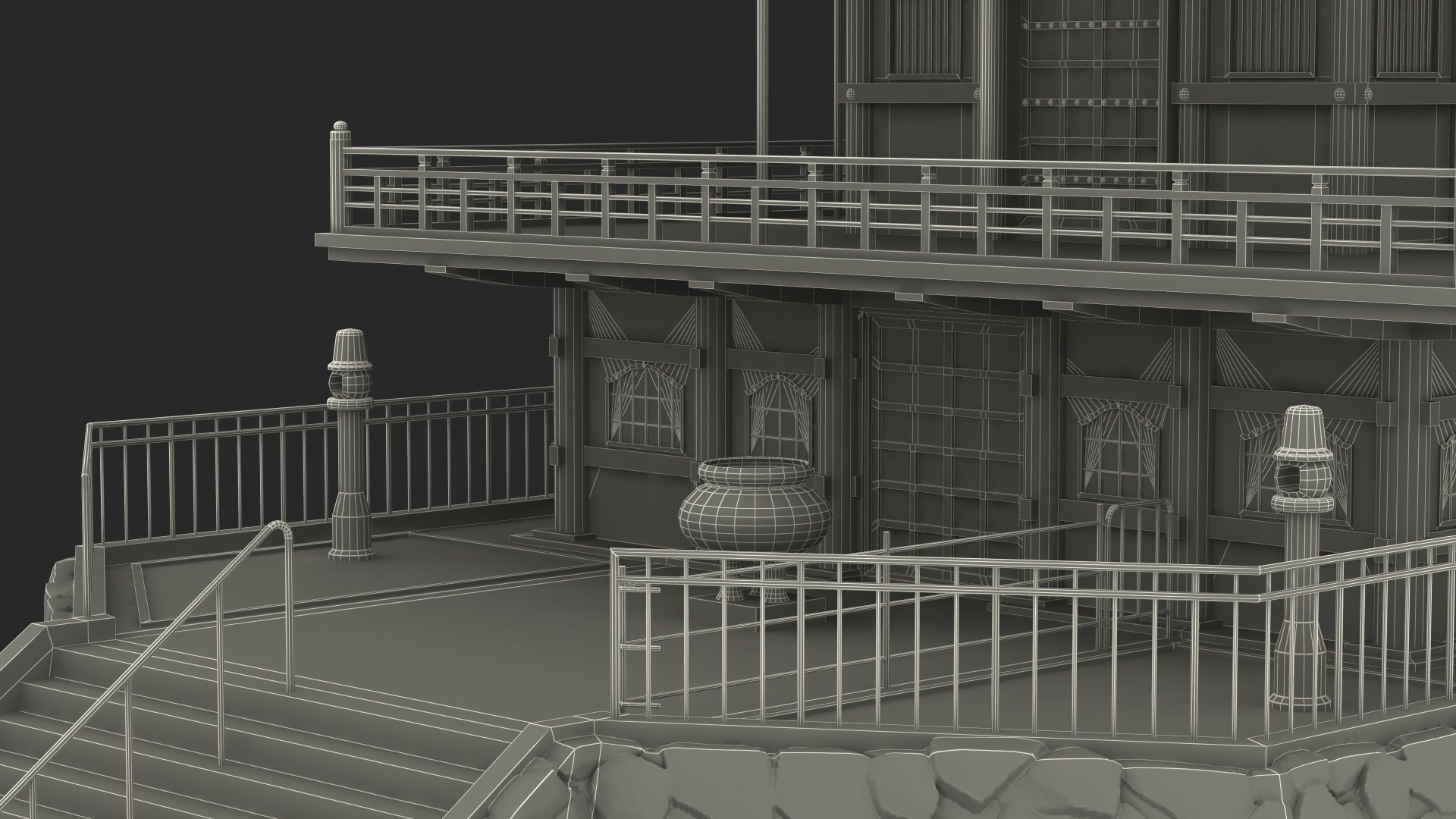 Traditional Japanese Temple Japan 3D Model - TurboSquid 1571988