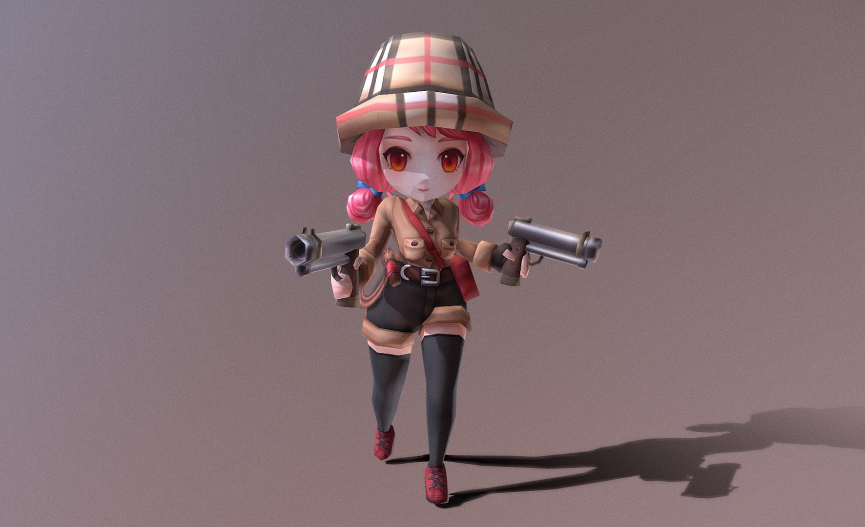 Casual RPG Character - 33 Calina 3D Model - TurboSquid 2007865