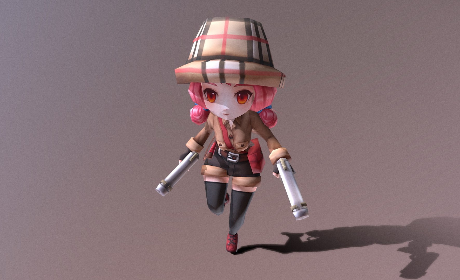 Casual RPG Character - 33 Calina 3D Model - TurboSquid 2007865