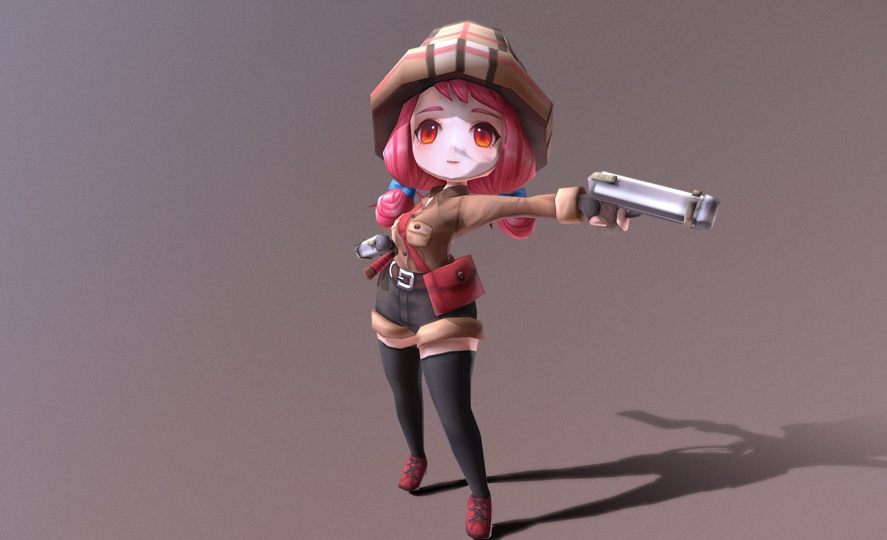Casual RPG Character - 33 Calina 3D Model - TurboSquid 2007865