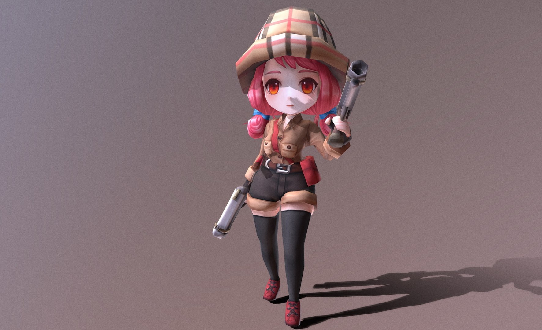 Casual RPG Character - 33 Calina 3D Model - TurboSquid 2007865