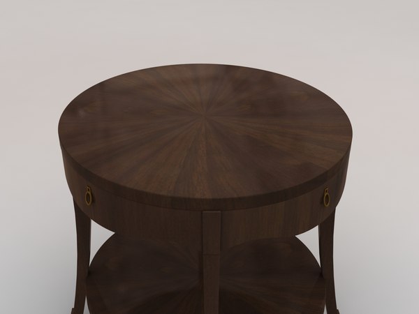 3d model corner table
