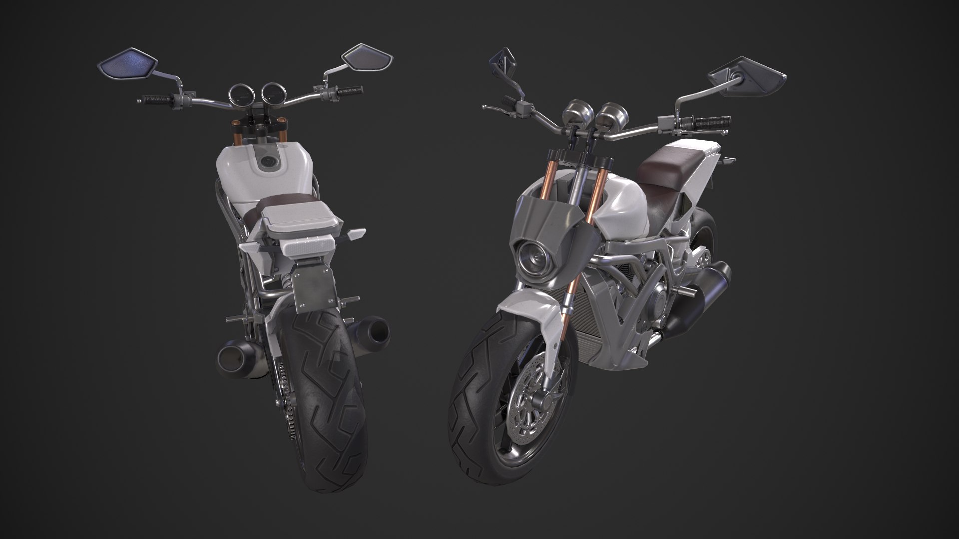 Generic Motorcycle Model - TurboSquid 1970220