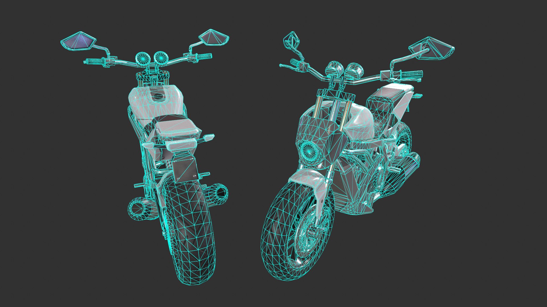 Generic Motorcycle Model - TurboSquid 1970220