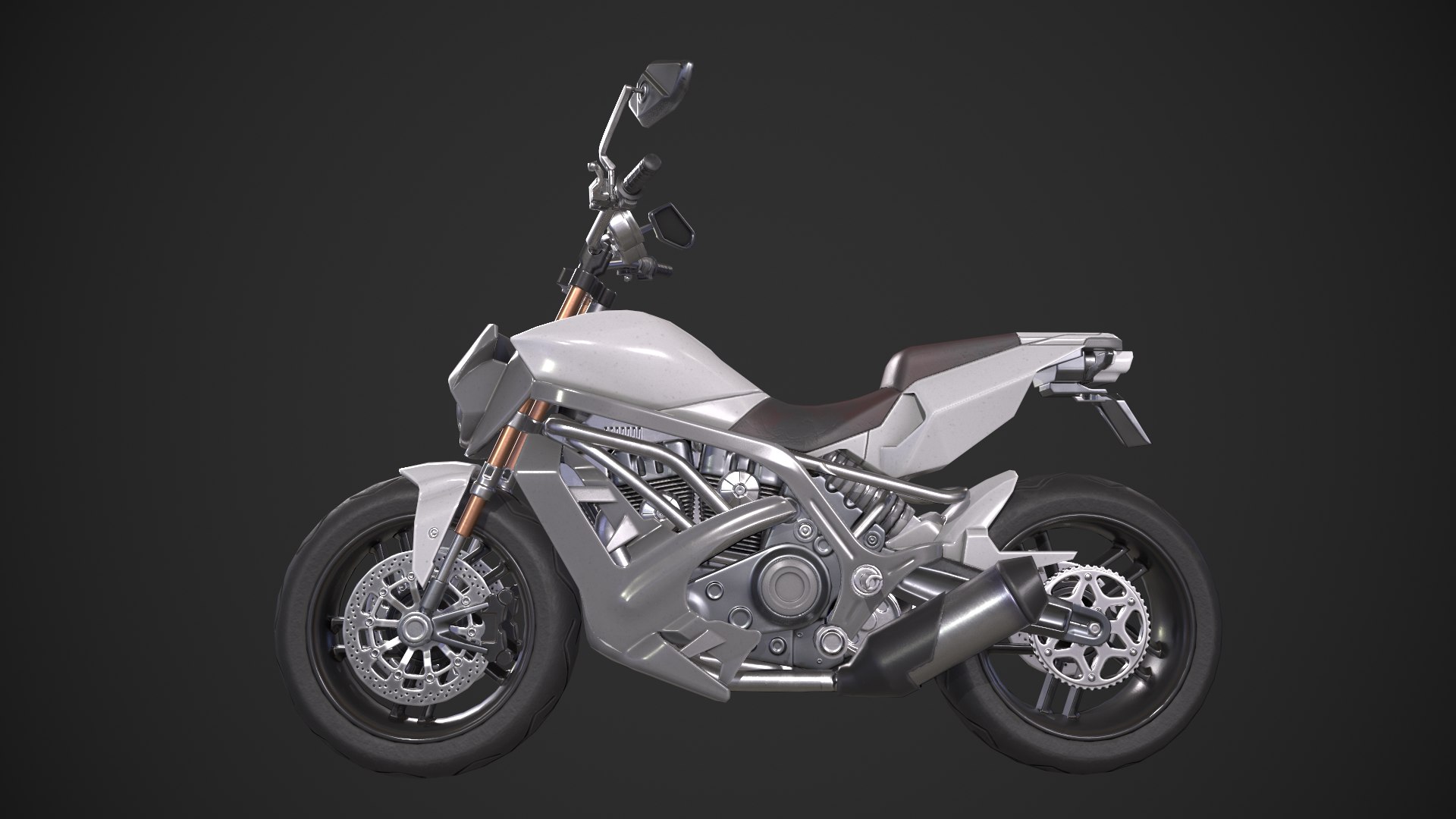 Generic Motorcycle Model - TurboSquid 1970220