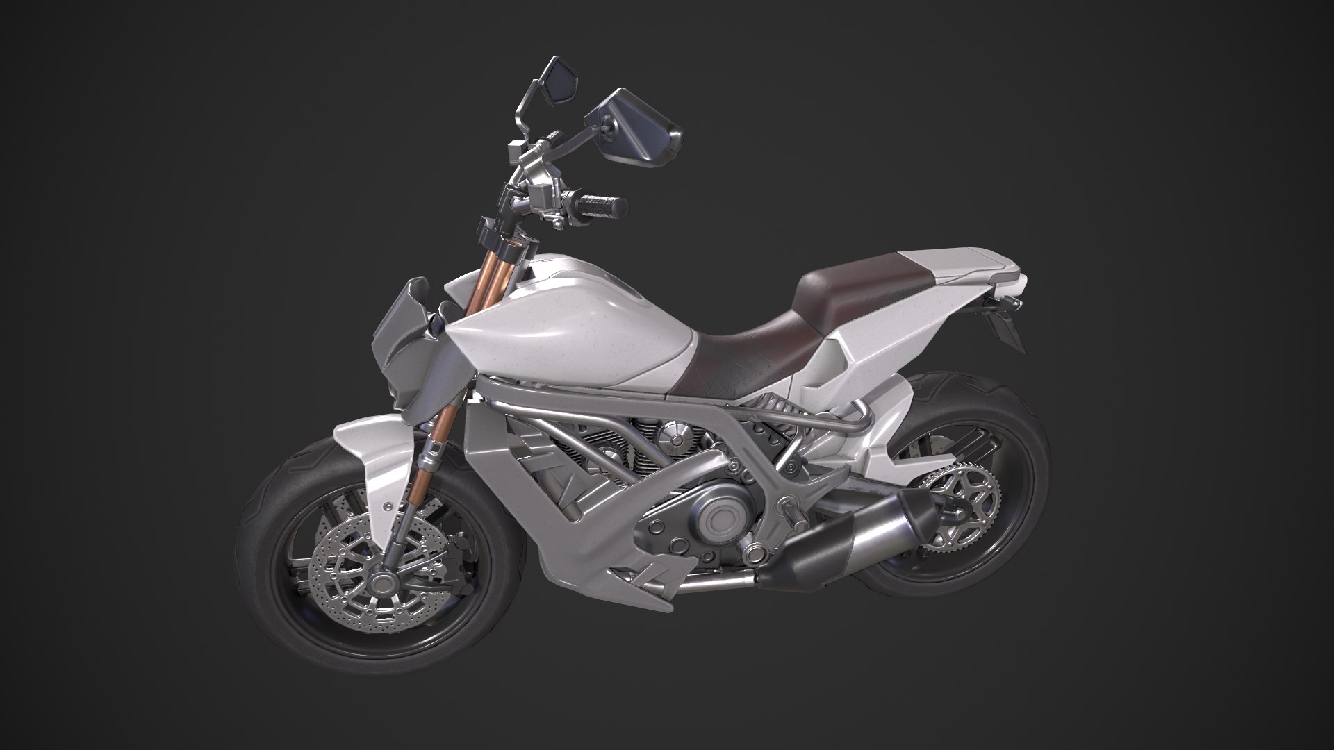 Generic Motorcycle Model - TurboSquid 1970220