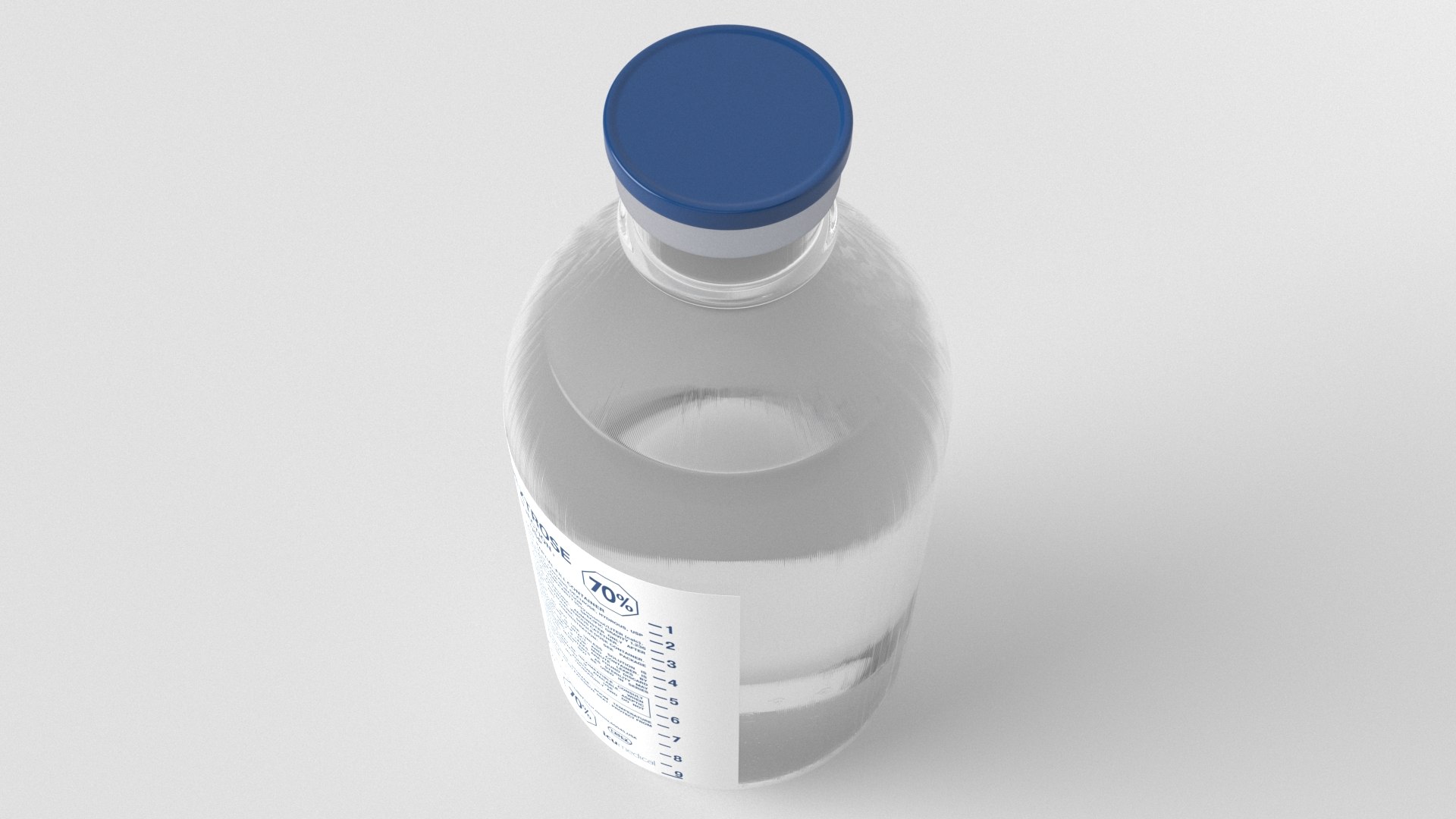 3D Dextrose 500ml Model - TurboSquid 1935212