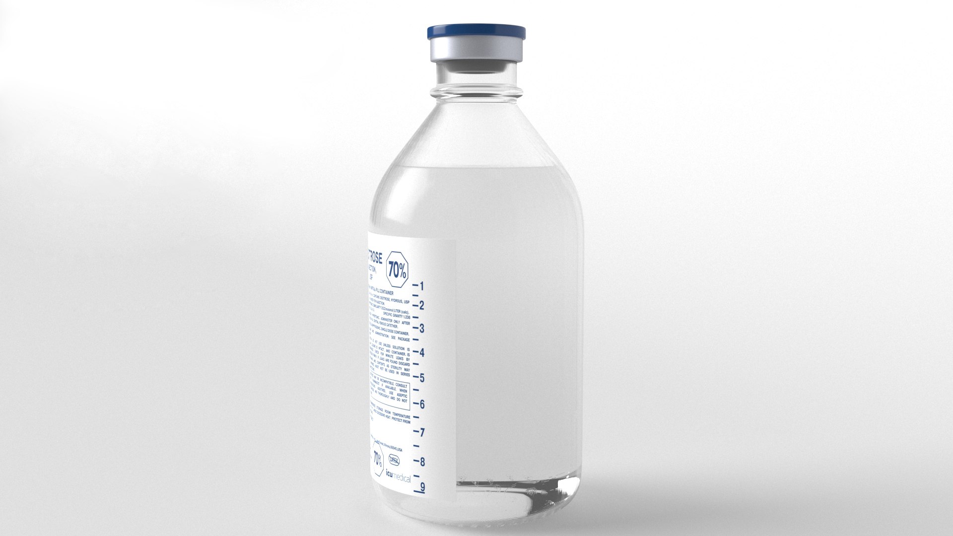 3D Dextrose 500ml Model - TurboSquid 1935212