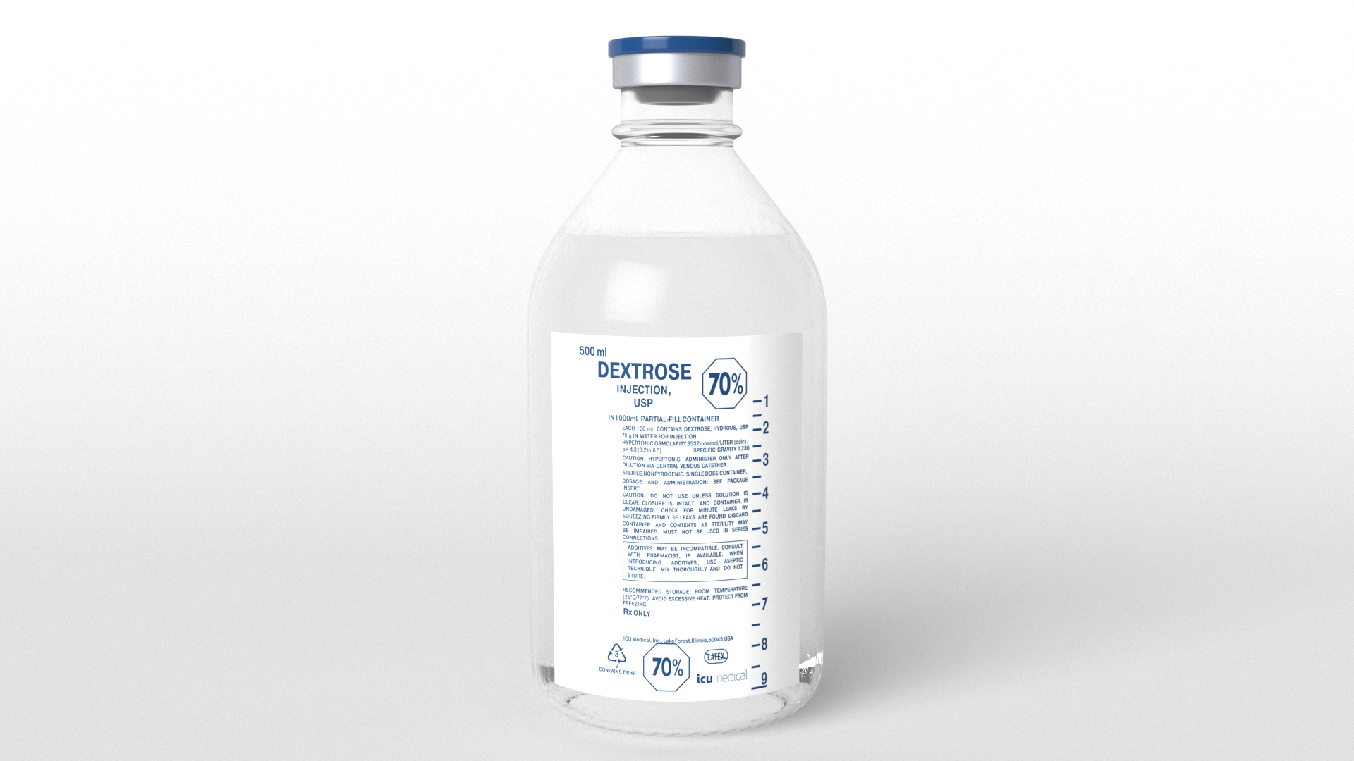 3D Dextrose 500ml Model - TurboSquid 1935212