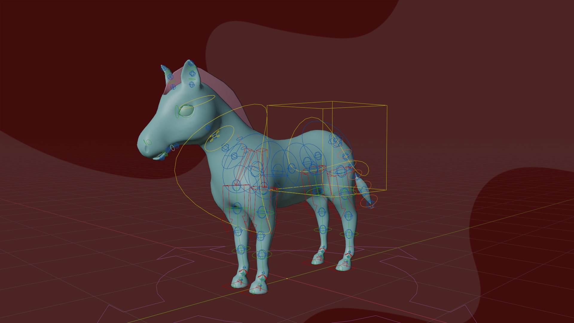 3D Zebra 3D Cartoon Rigged Model - Blender Model - TurboSquid 2221964