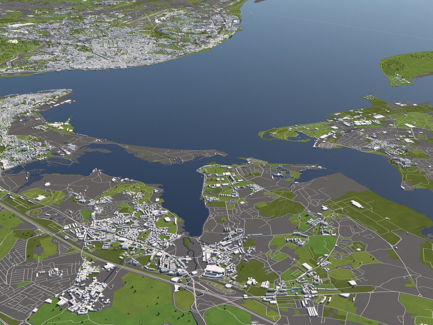 3D Buildings Houses Maps Model - TurboSquid 1443929