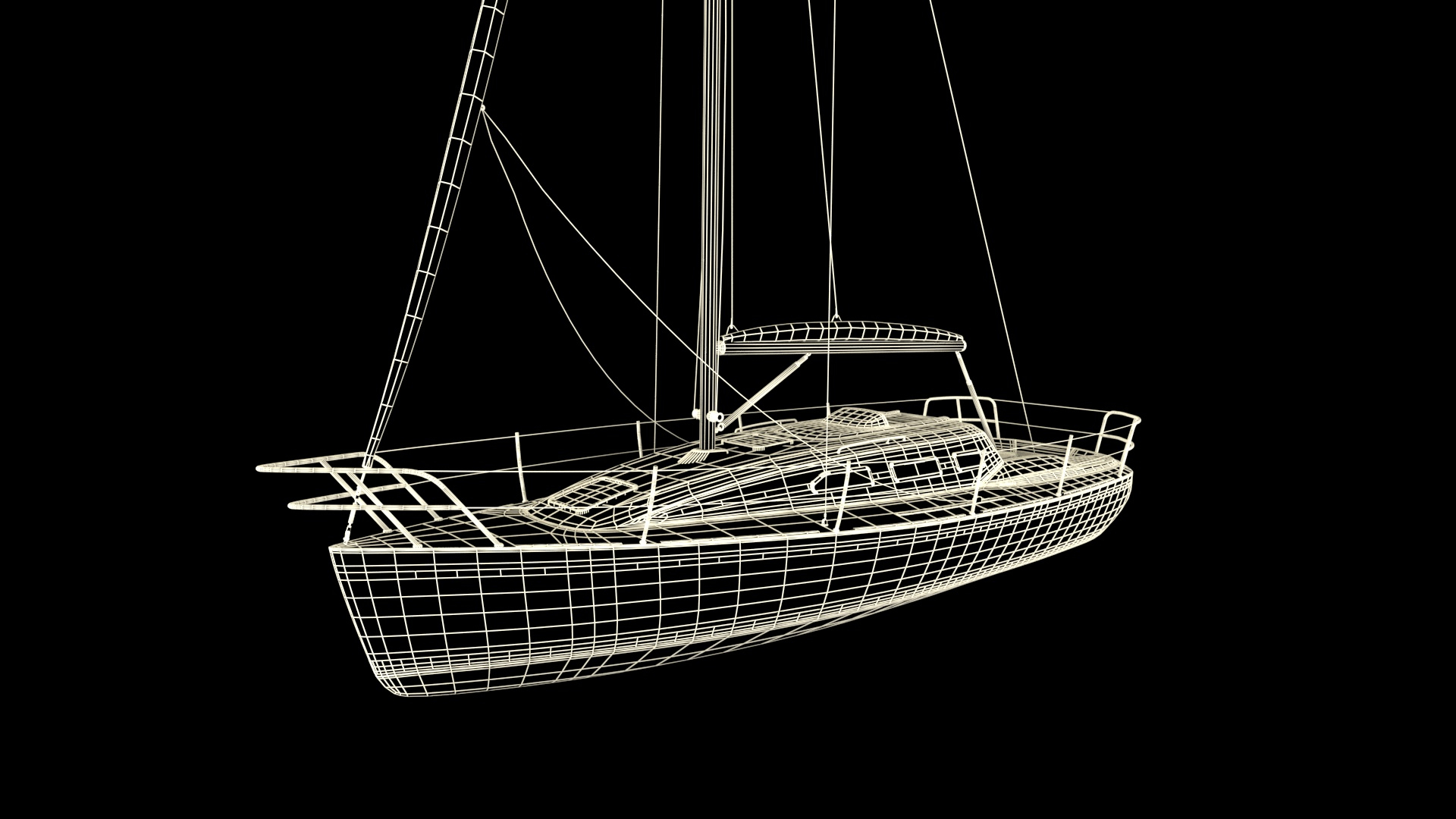 Modello 3D modello di barca a vela 3D gratuito gratuito - TurboSquid ...