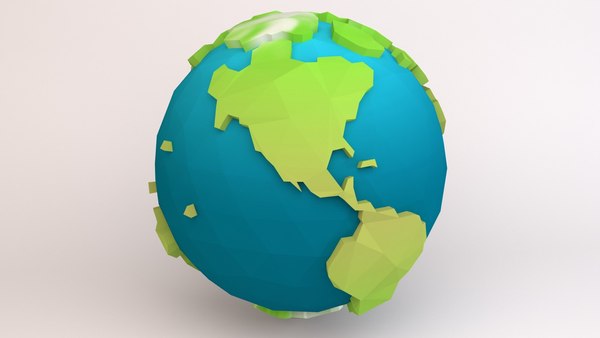 3D model stylized earth - TurboSquid 1507347
