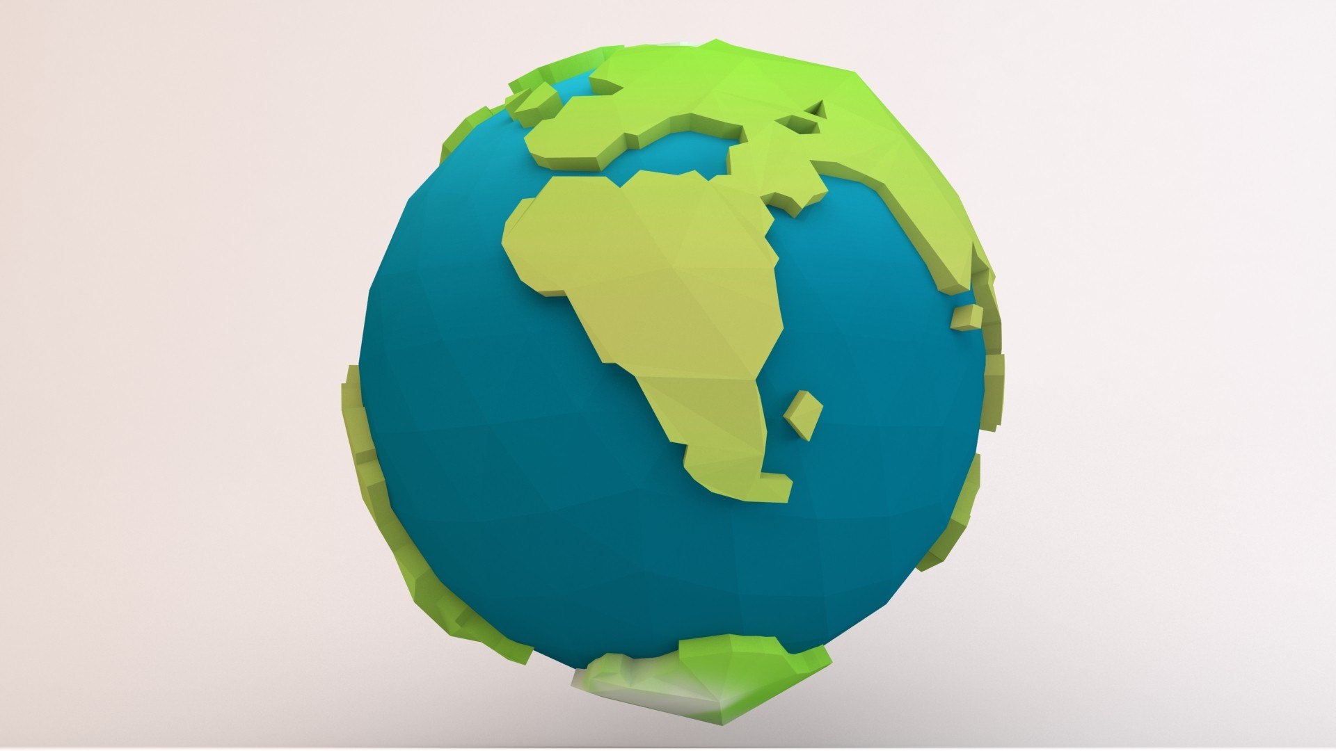 3D Model Stylized Earth - TurboSquid 1507347