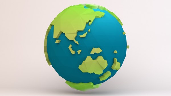3D model stylized earth - TurboSquid 1507347