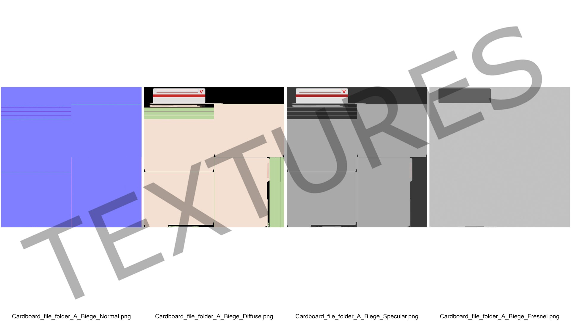 3D Open Paper File Folder - TurboSquid 1778841