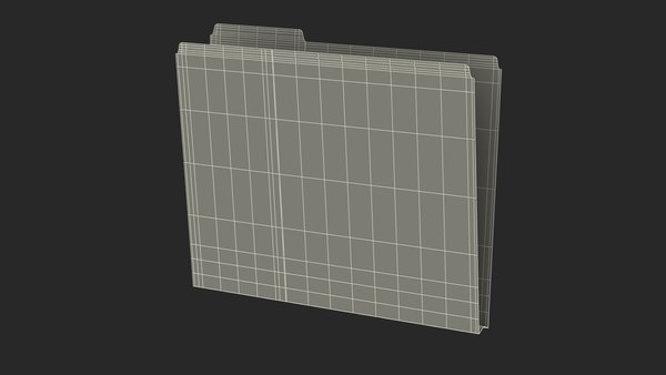 modelo 3d Abrir carpeta de archivos de papel - TurboSquid 1778841
