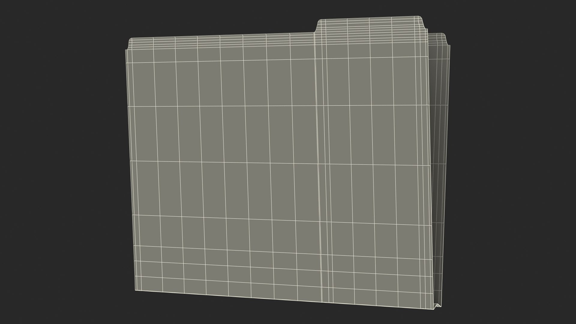 3D Open Paper File Folder - TurboSquid 1778841