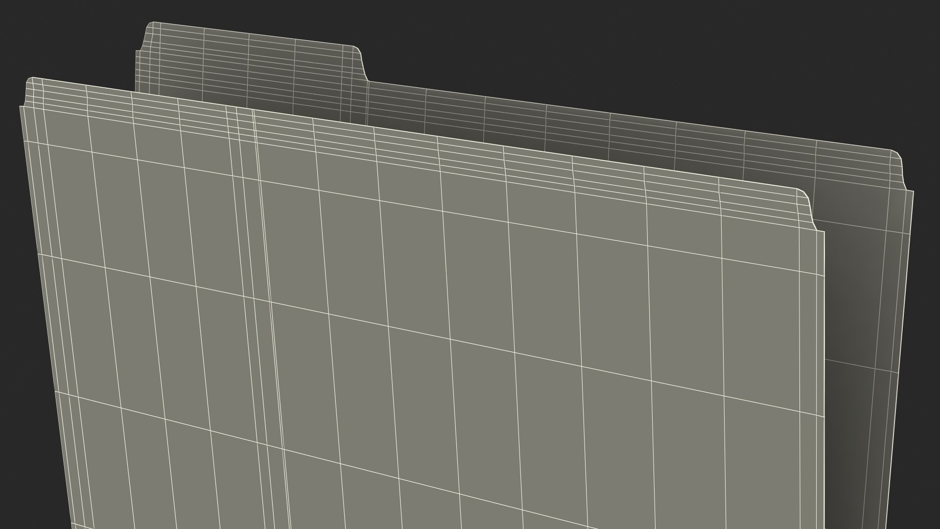 3D Open Paper File Folder - TurboSquid 1778841