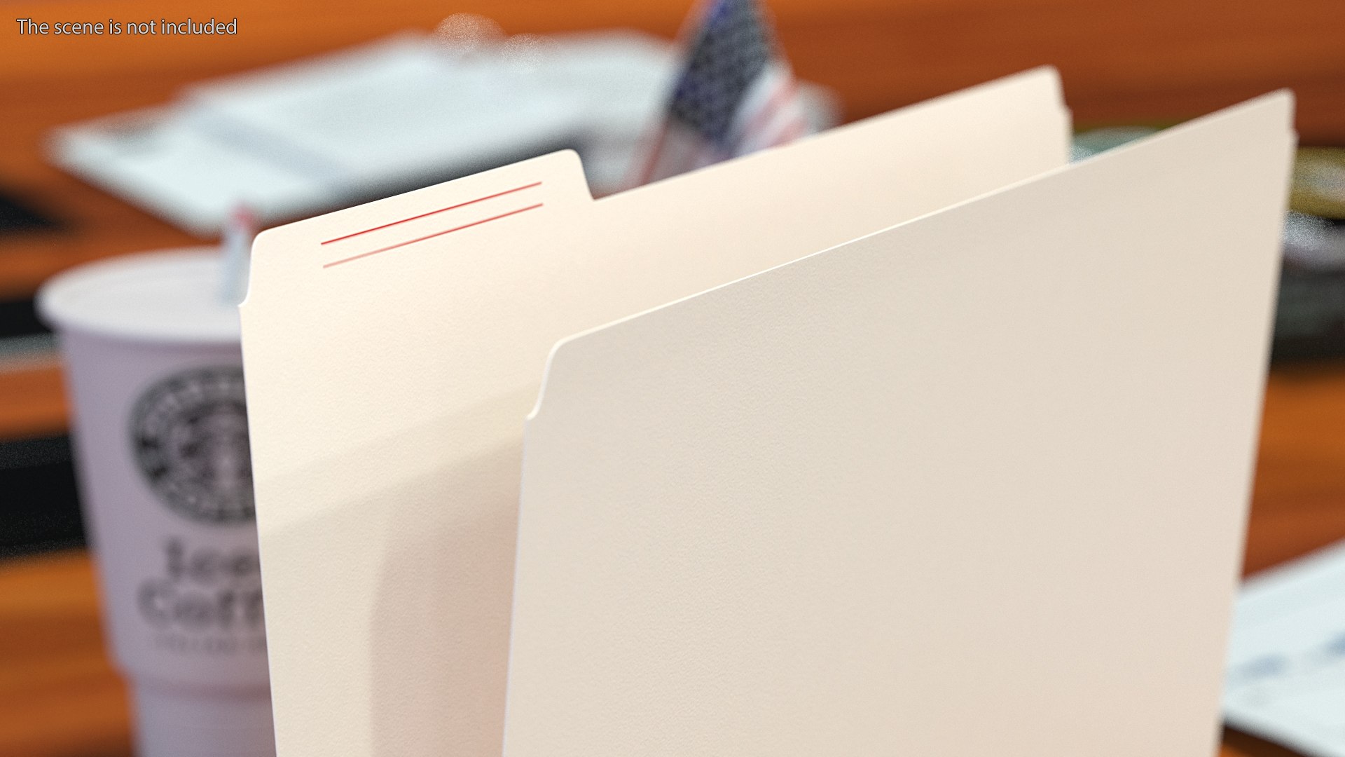 3D Open Paper File Folder - TurboSquid 1778841