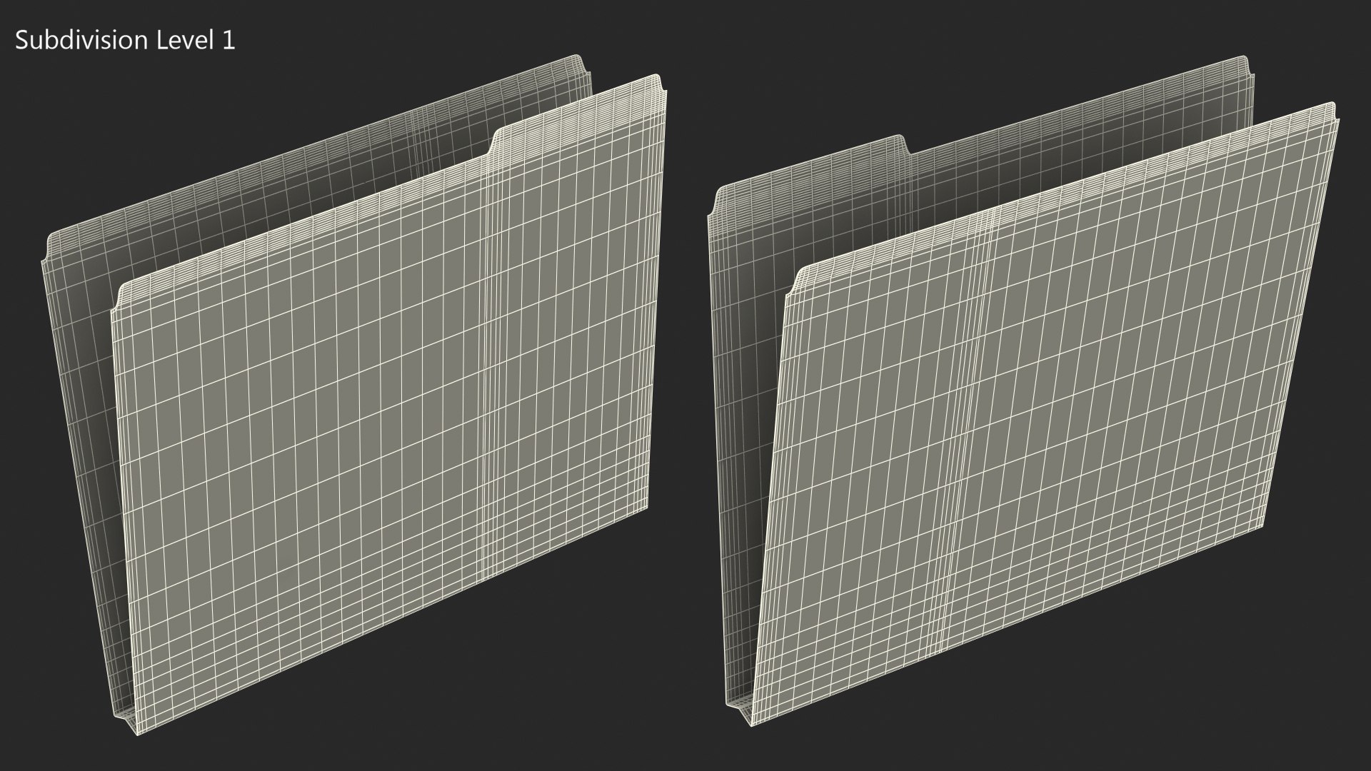 3D Open Paper File Folder - TurboSquid 1778841