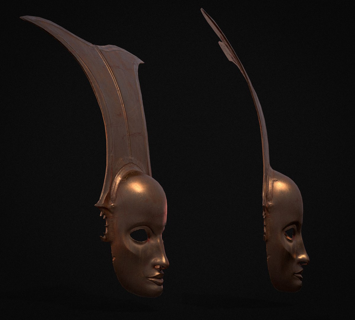 3D mask occult occultist model - TurboSquid 1501706