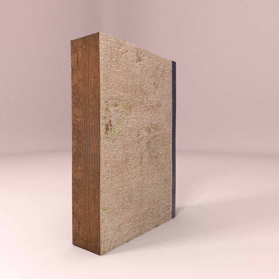 3D Old Book - TurboSquid 1399211