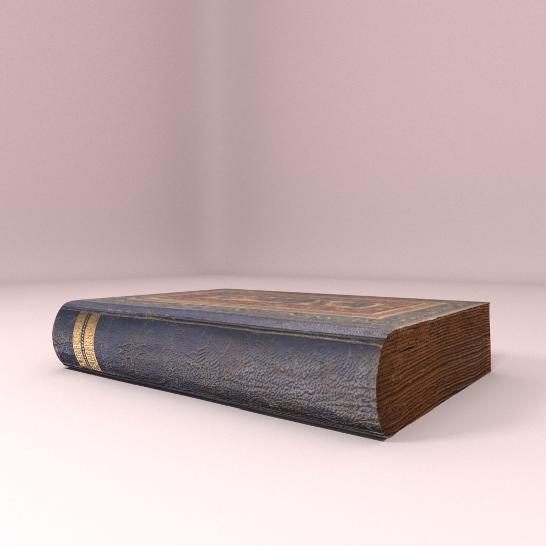 3D Old Book - TurboSquid 1399211