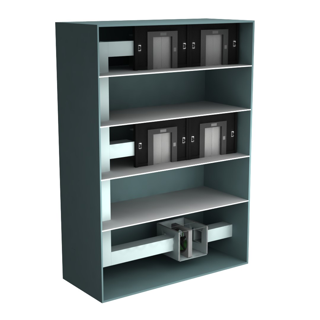 Lift Lobby Pressurization Fan 3D Model - TurboSquid 1270555