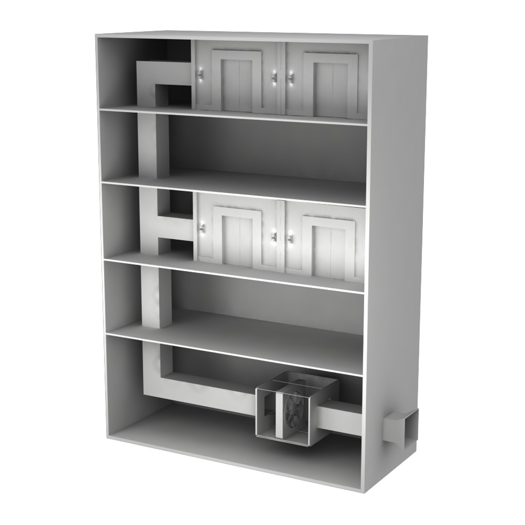 Lift Lobby Pressurization Fan 3D Model - TurboSquid 1270555