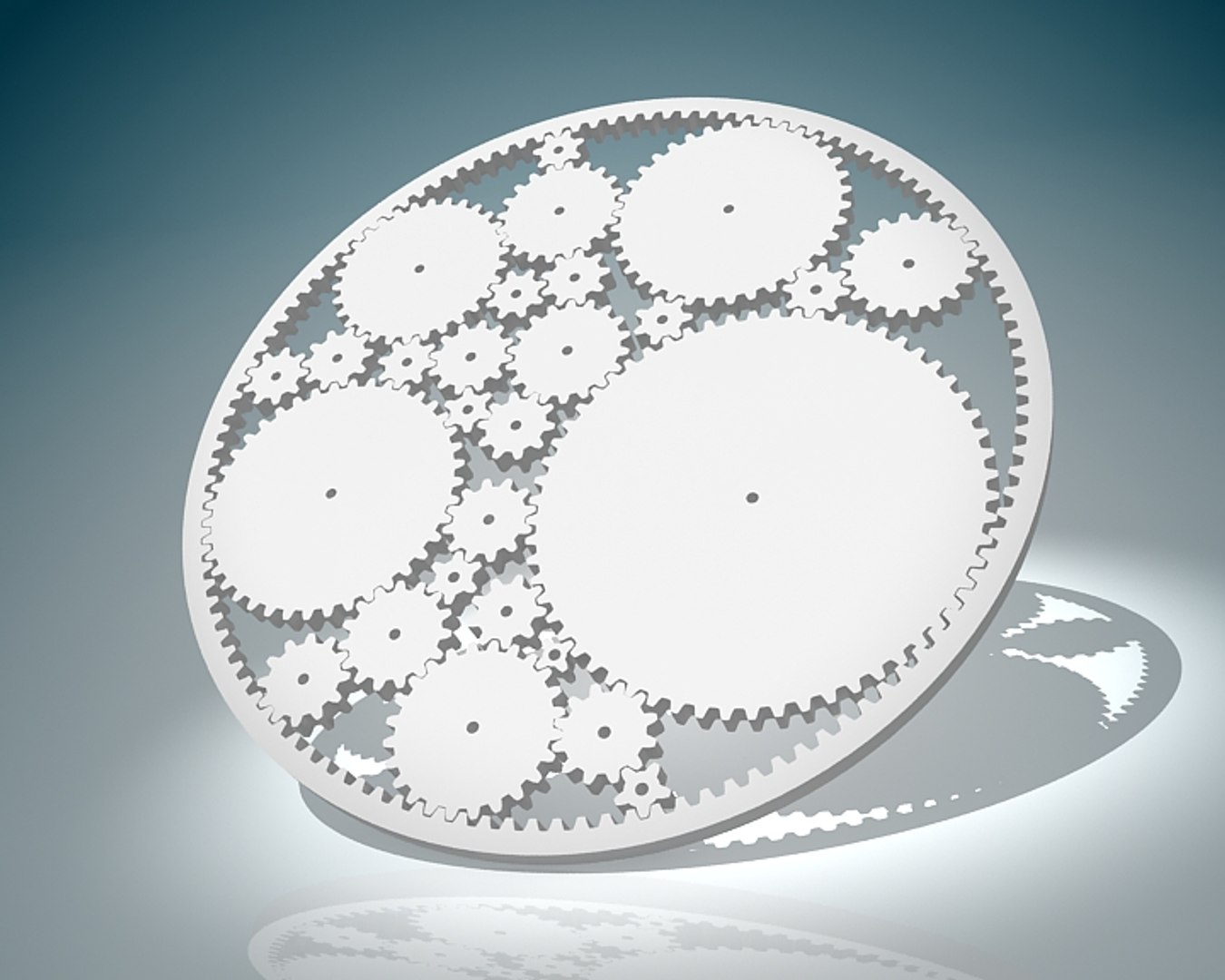 3d Animation Gear Set