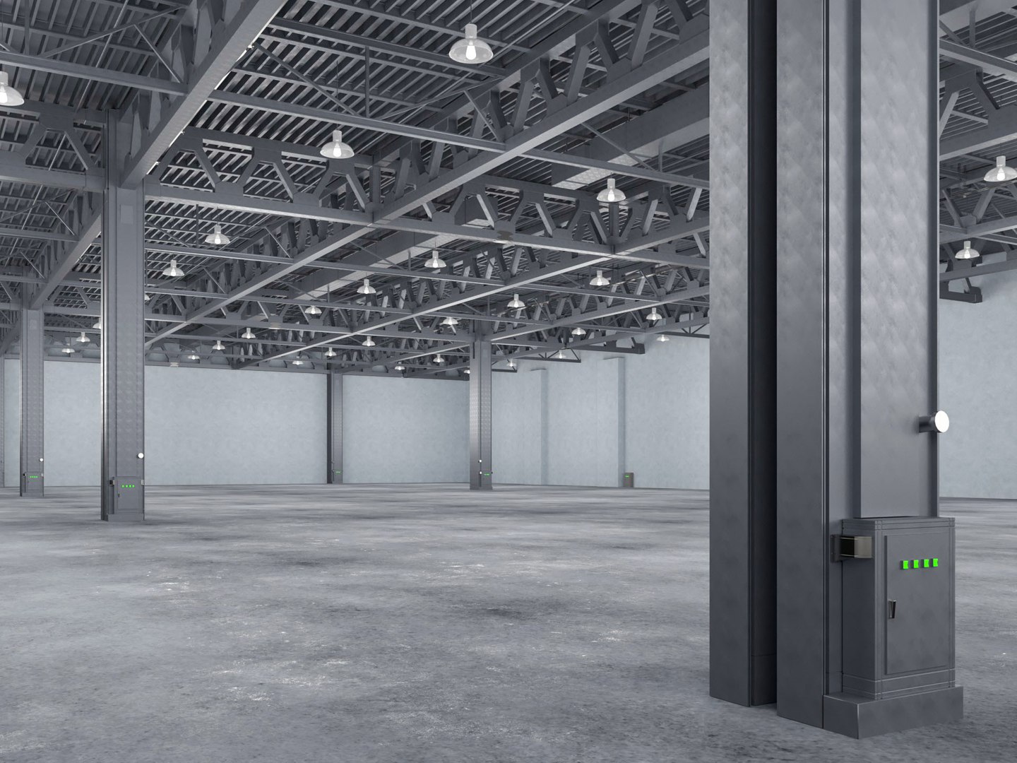 Warehouse 12 Interior Model 3D Model - TurboSquid 2073809