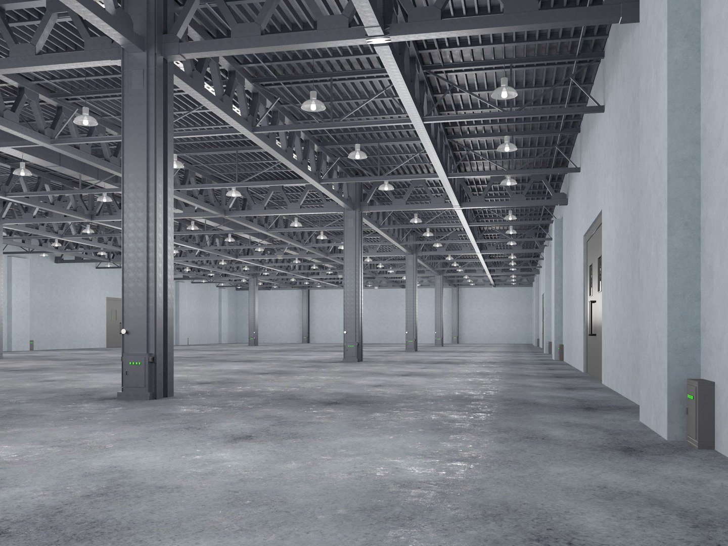Warehouse 12 Interior Model 3D Model - TurboSquid 2073809