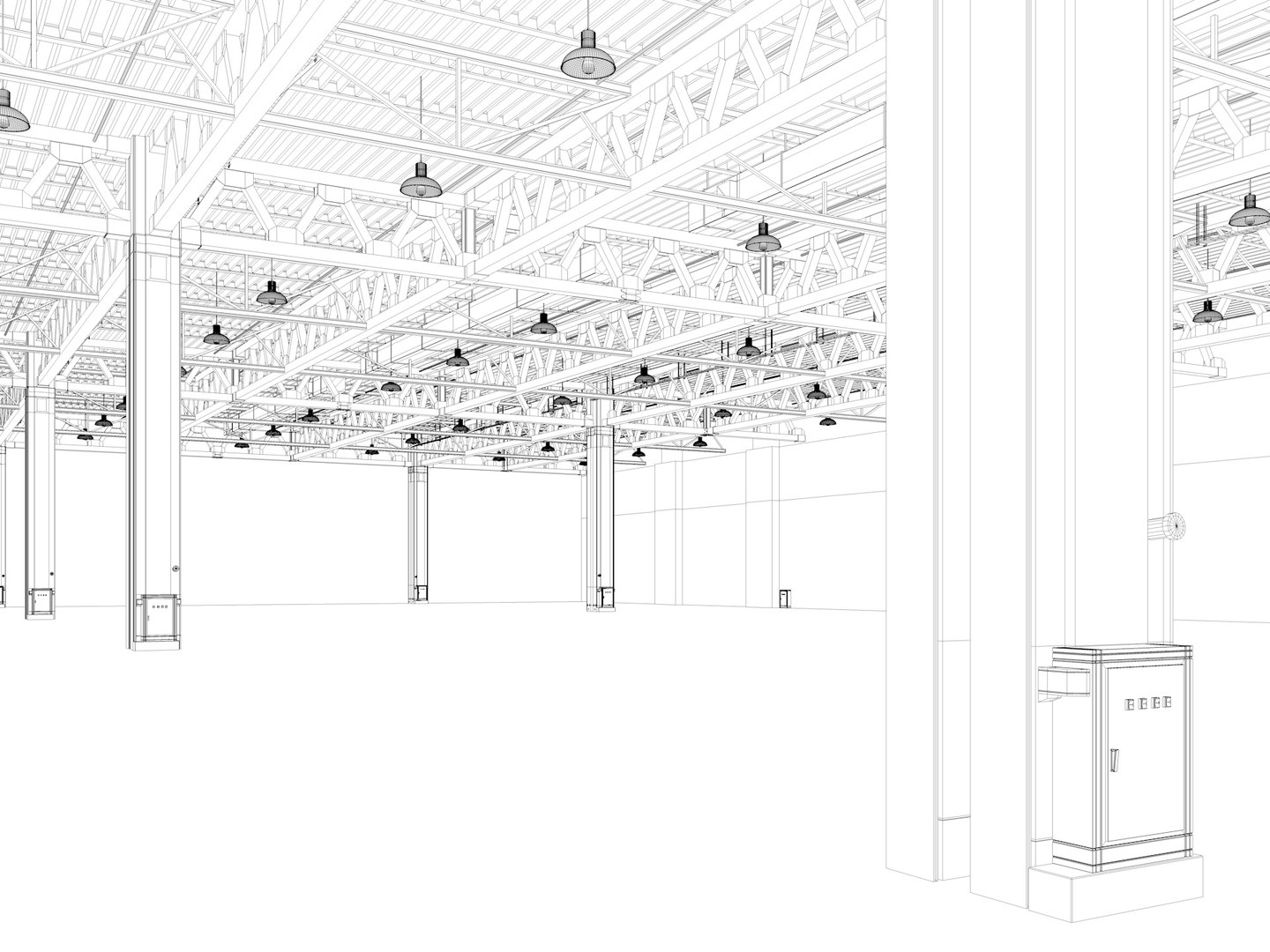 Warehouse 12 Interior Model 3D Model - TurboSquid 2073809