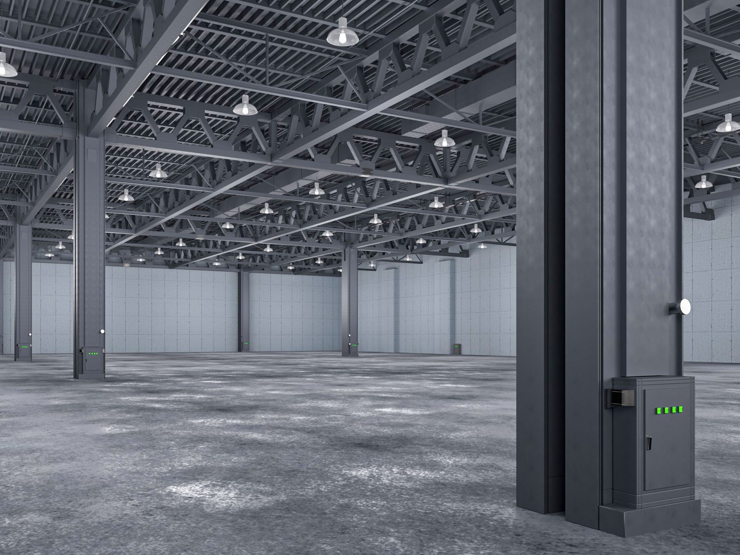 Warehouse 12 interior model 3D model - TurboSquid 2073809