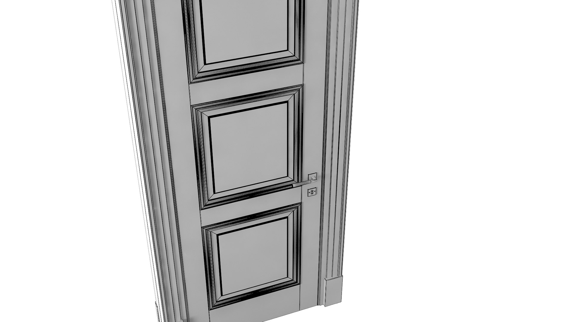Room Door 3D Model - TurboSquid 1699675