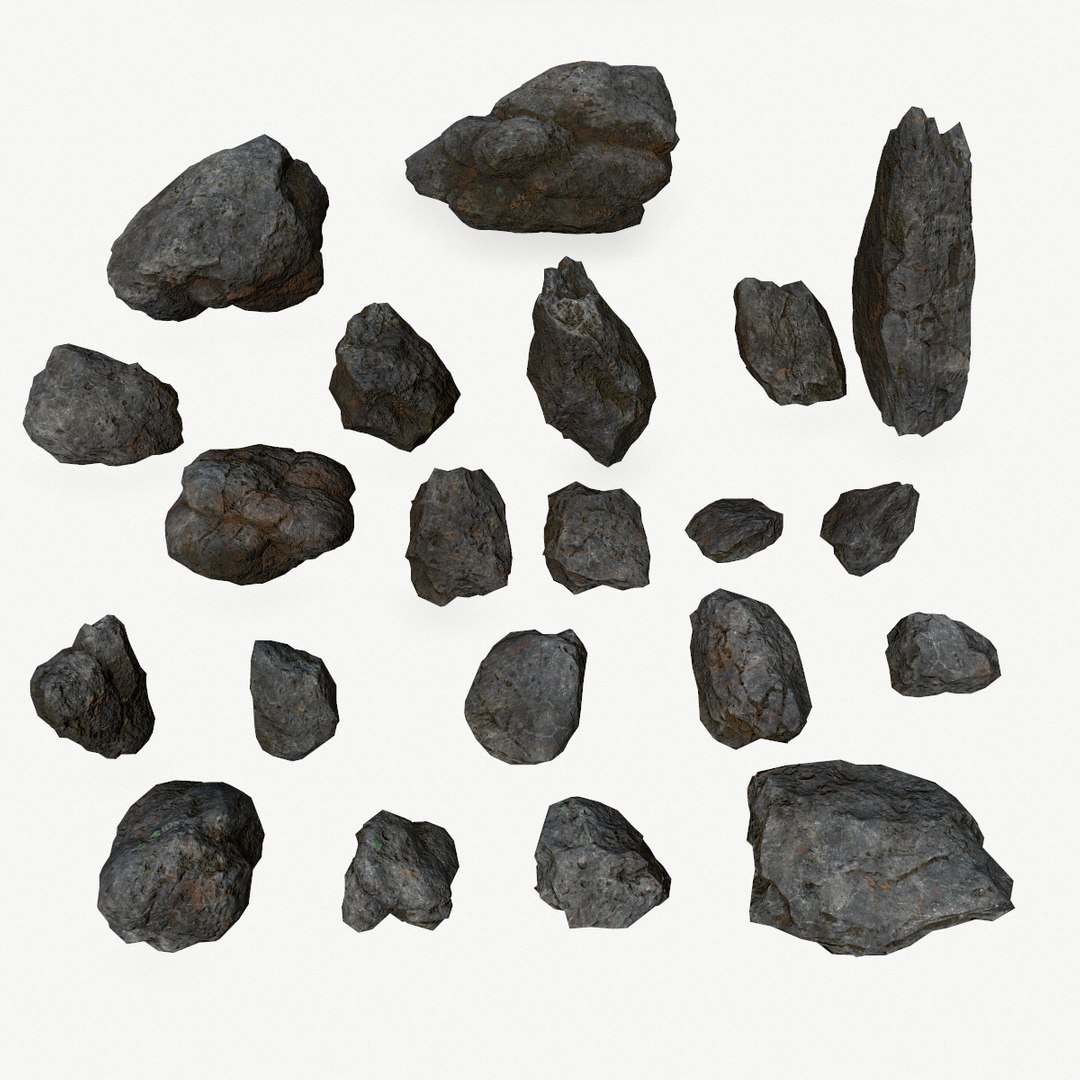 3D Rocks Model - TurboSquid 2135659
