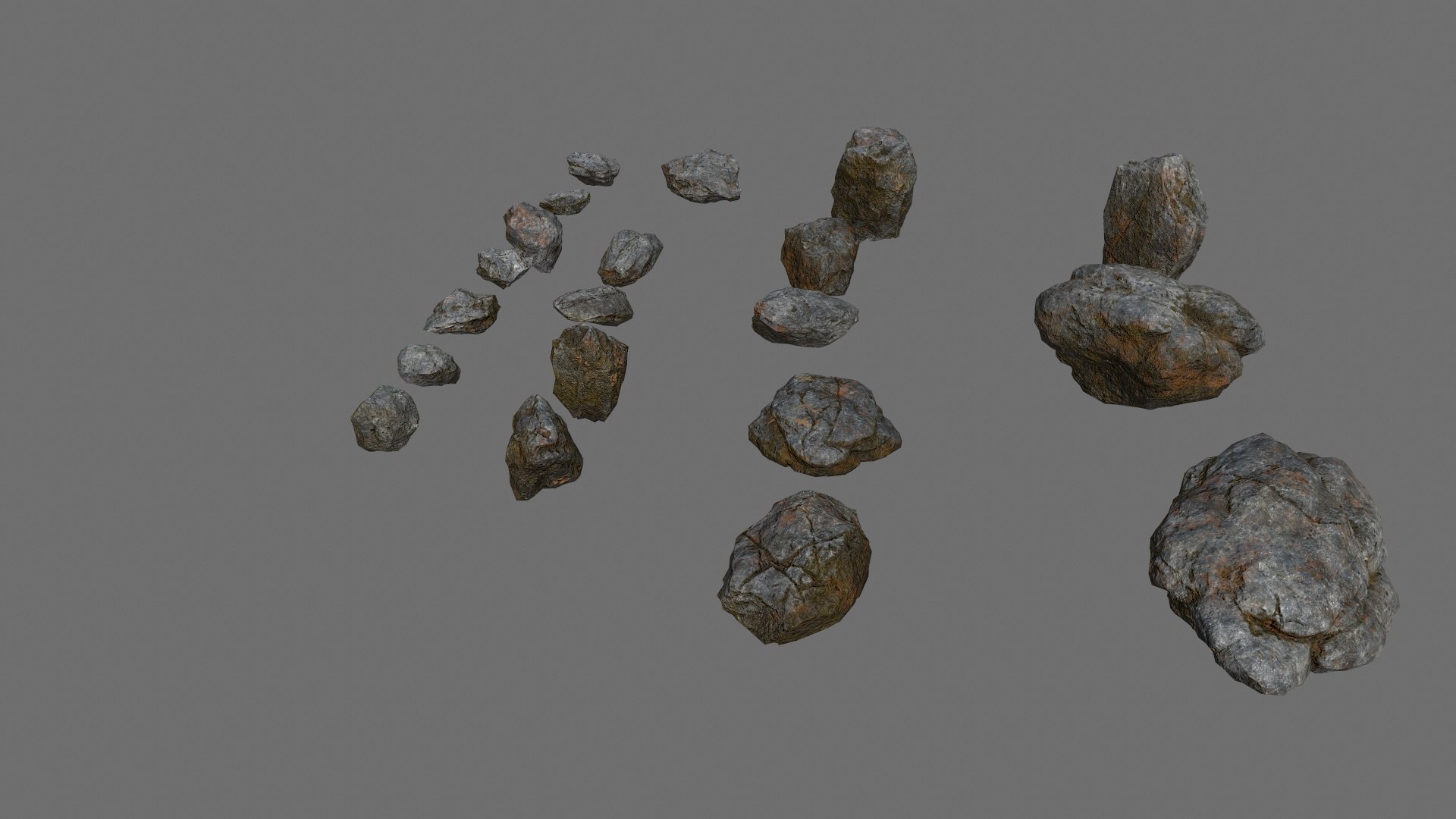 3D Rocks Model - TurboSquid 2135659