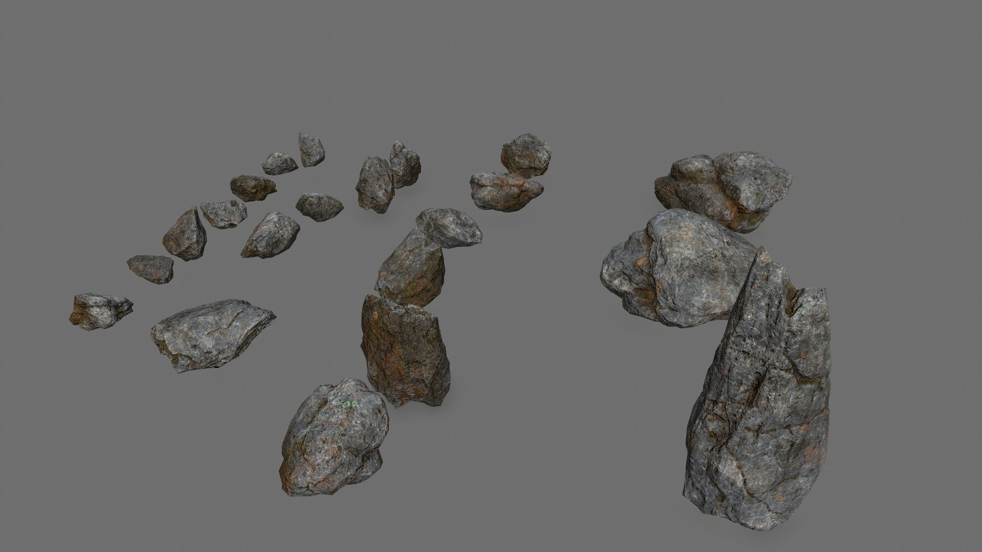 3D Rocks Model - TurboSquid 2135659