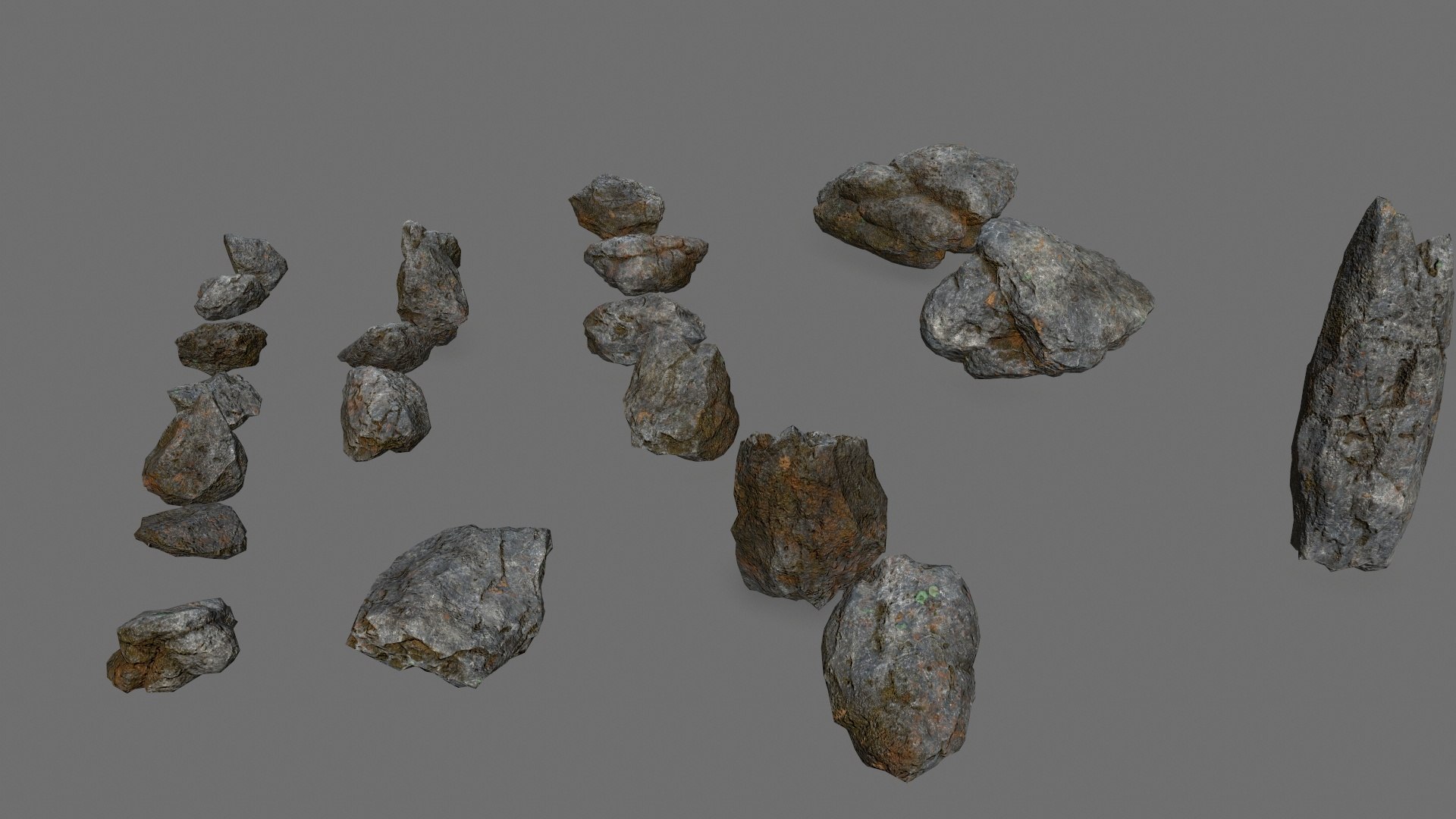 3D Rocks Model - TurboSquid 2135659