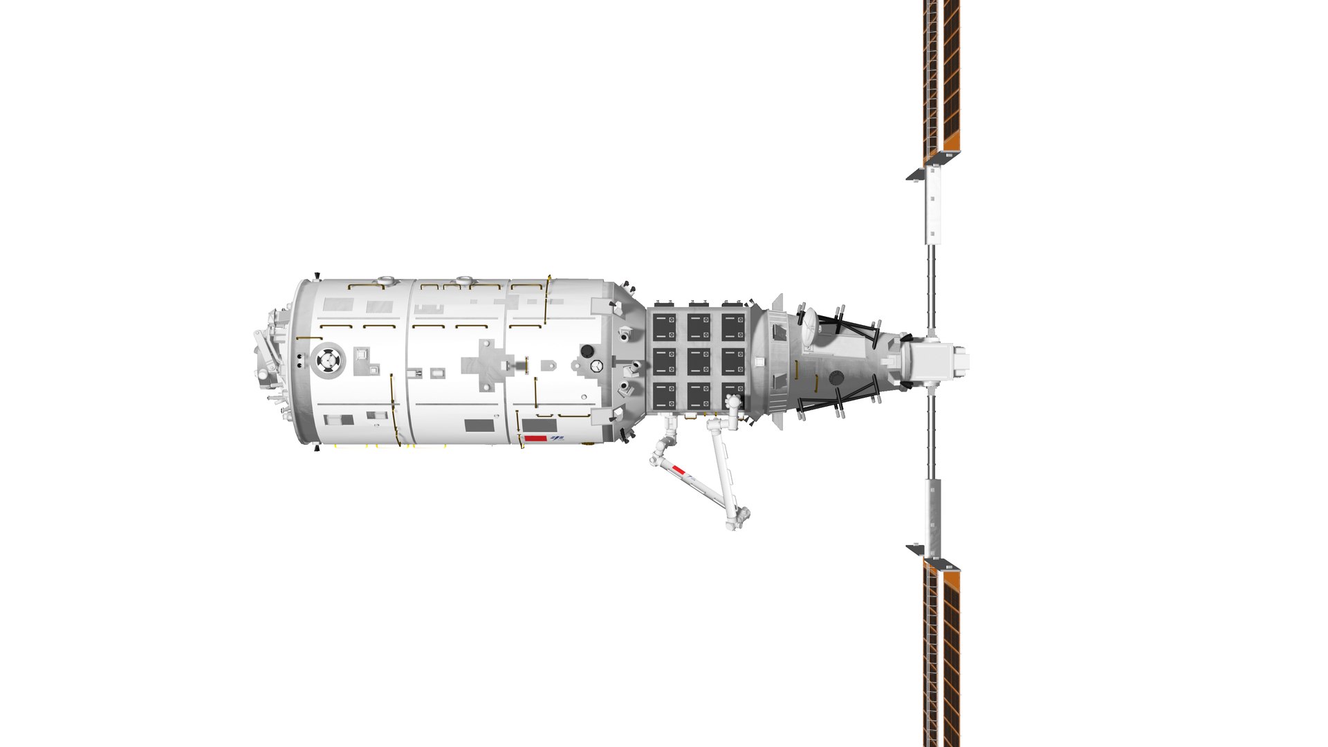 3D Model Wentian Experiment Module - Blender - Fbx - TurboSquid 2003207
