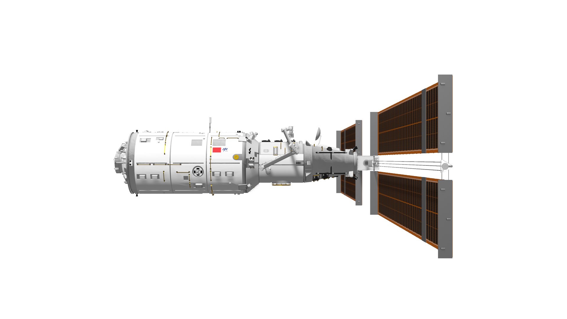 3D Model Wentian Experiment Module - Blender - Fbx - TurboSquid 2003207