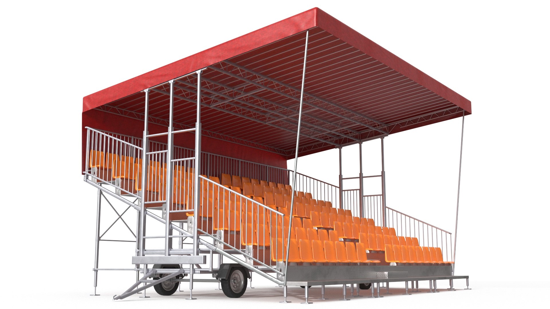 3D Outdoor Grandstand - TurboSquid 2281802