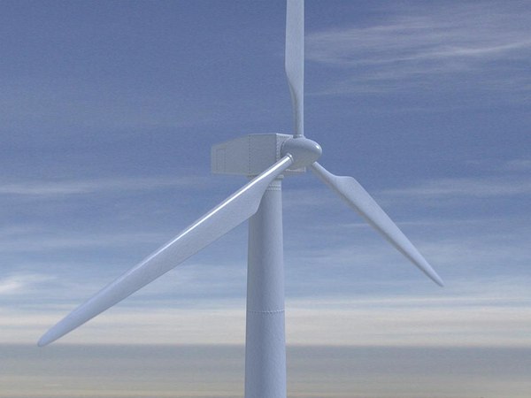 3d model wind windmill