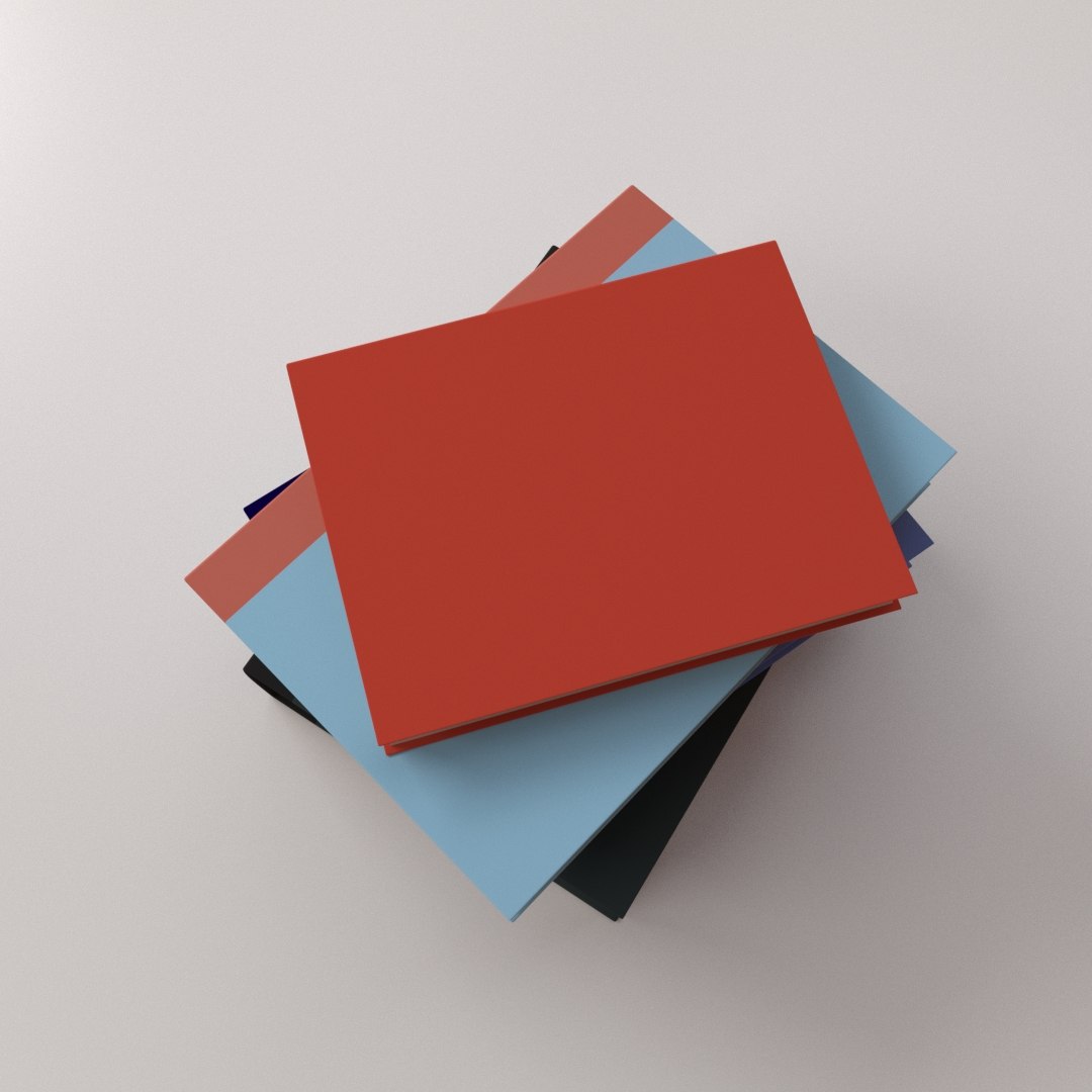 3D Stacks Books - TurboSquid 1362870