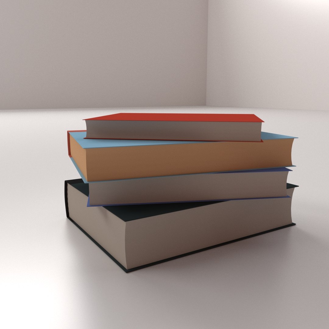 3D Stacks Books - TurboSquid 1362870